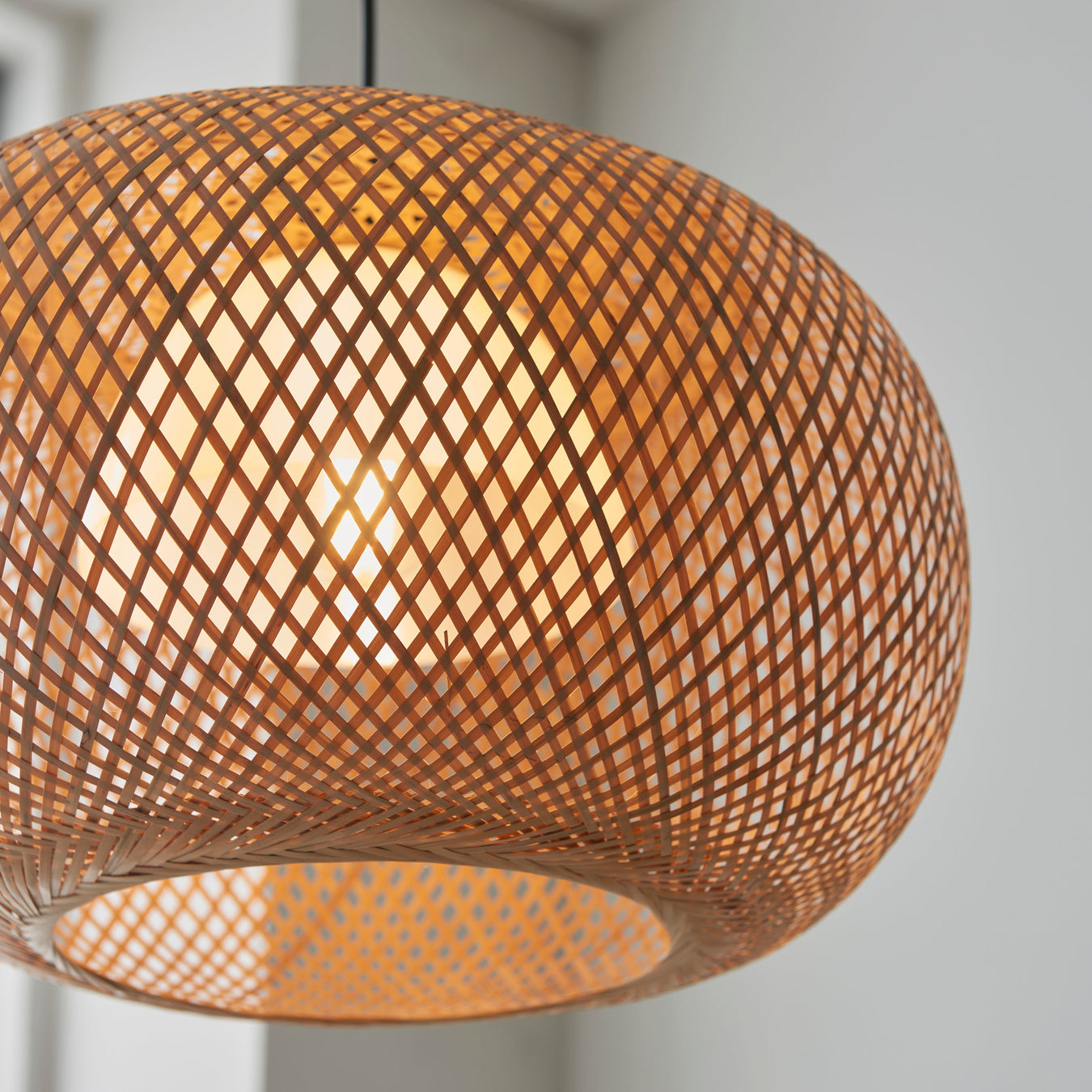 Endon Bali Pendant Light, Bamboo, 101572 – Lampsy