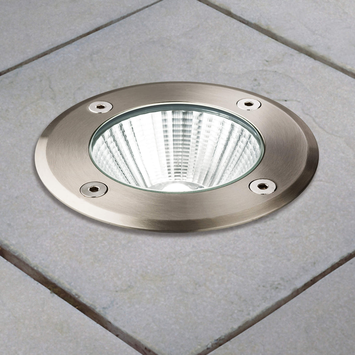 Ellio Stainless Steel LED Driver-over Ground Light – Lampsy
