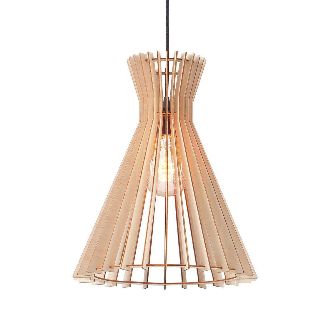 Nari 42 Wooden Cage Pendant Light – Lampsy