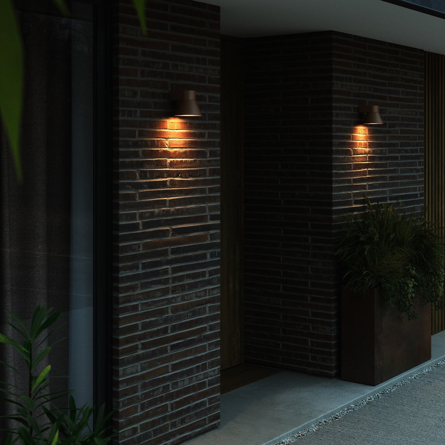 Nordlux Kyklop Cone Outdoor Wall Light – Lampsy