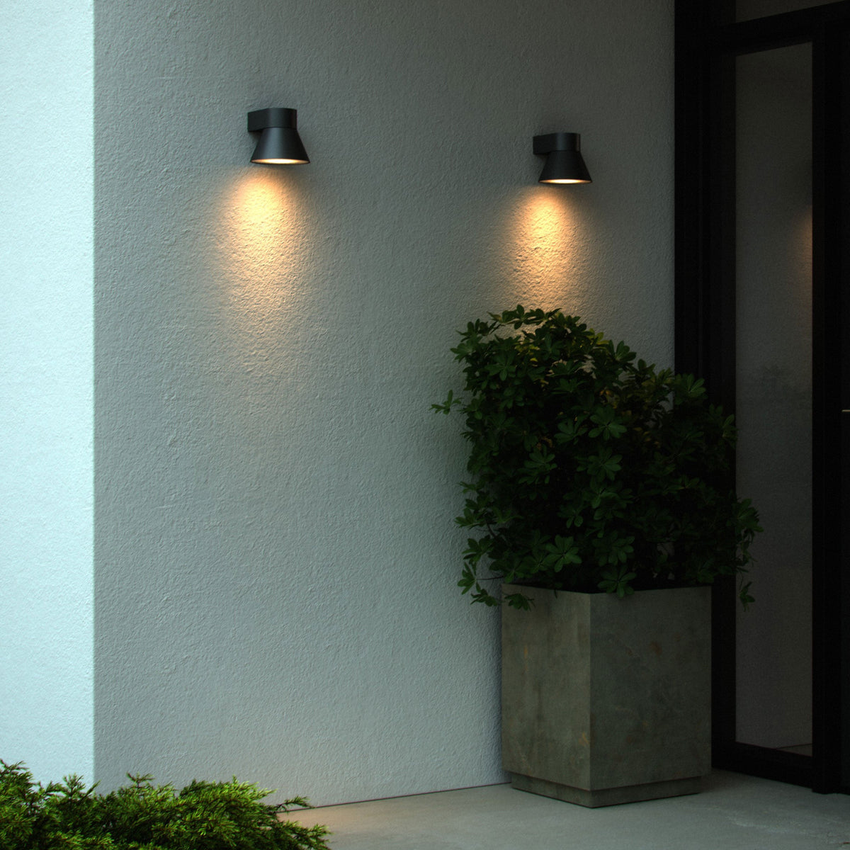 Nordlux Kyklop Cone Outdoor Wall Light – Lampsy