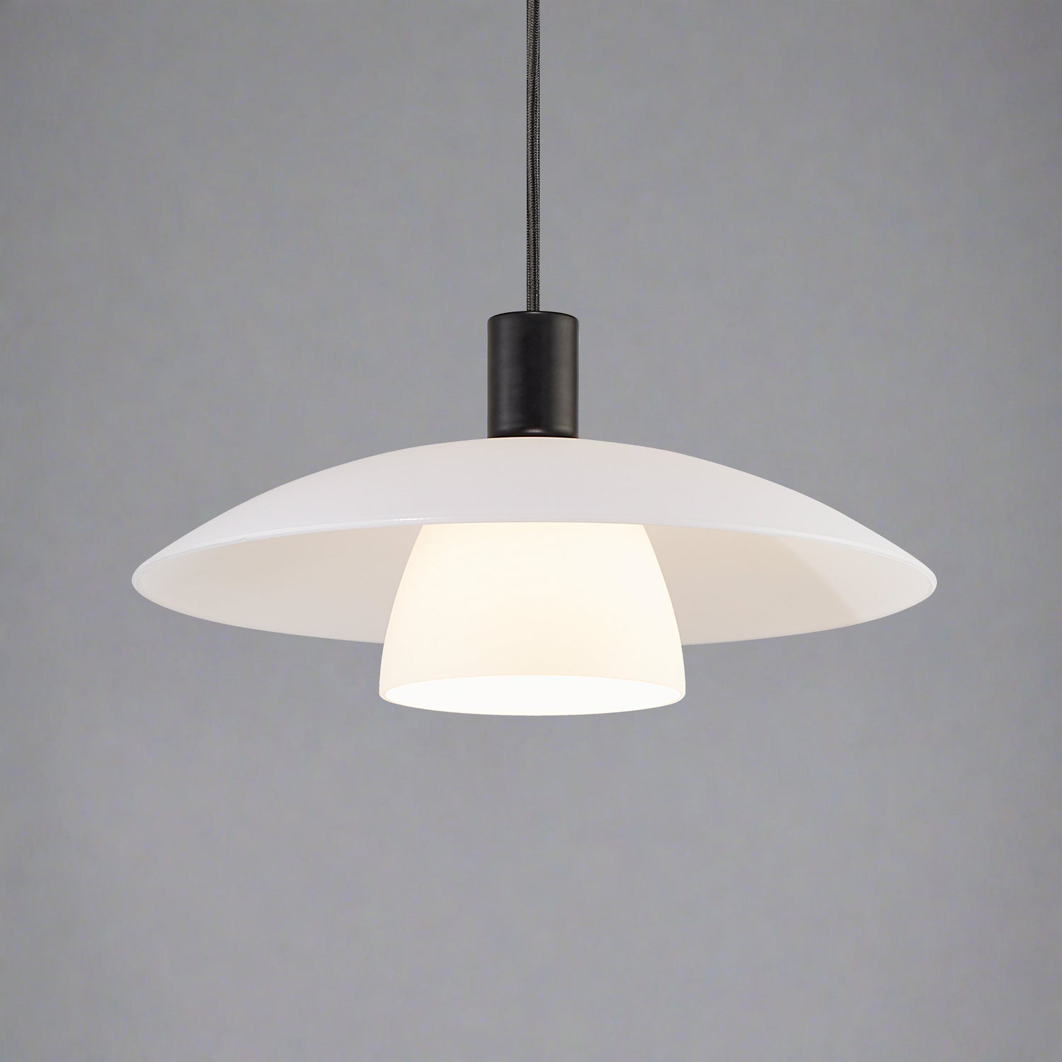 Braeden Glass Orb Pendant Light - Antique Brass – Lampsy