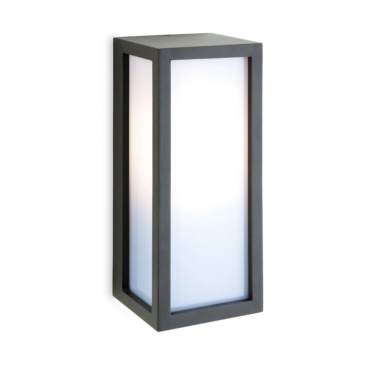 Union Frosted Glass Outdoor Box Wall Light IP54 – Lampsy